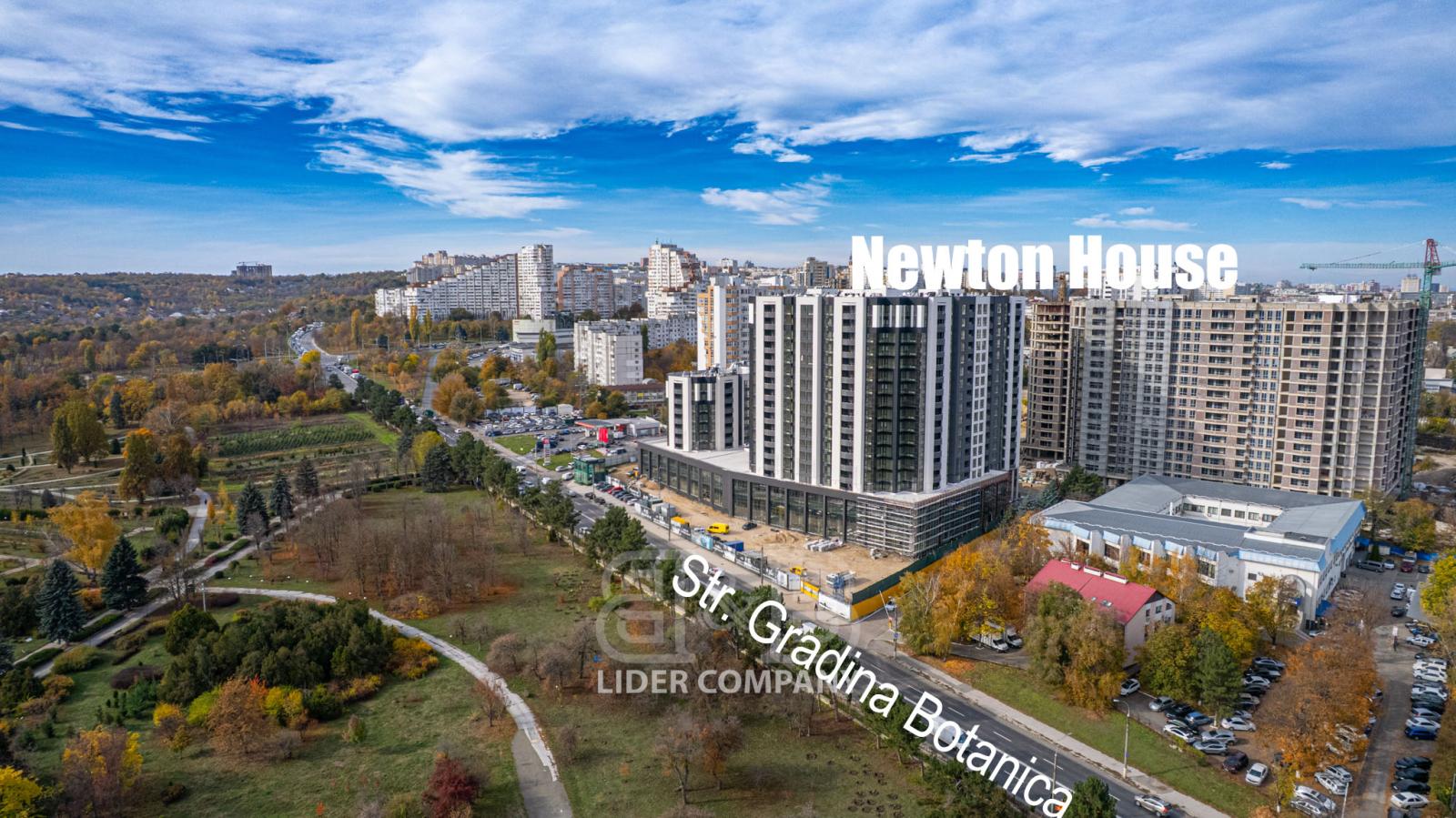 Apartament cu 1 cameră de vânzare - Newton House, Botanica